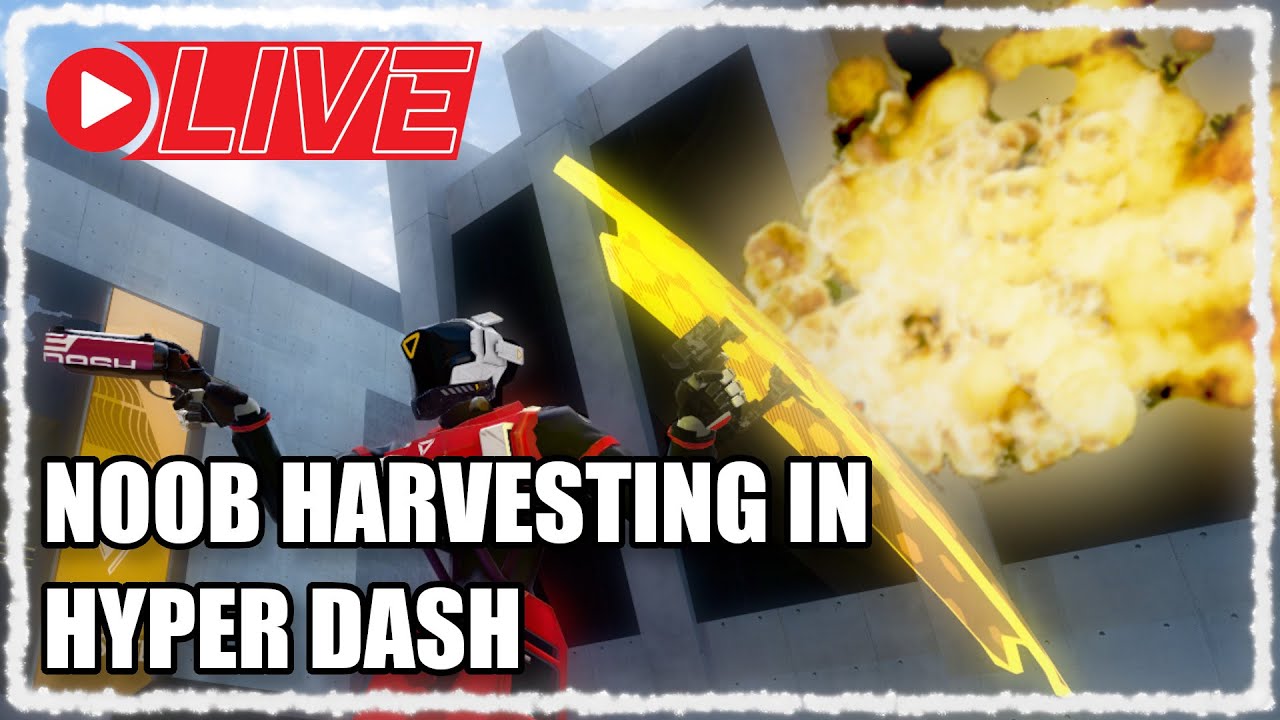 NOOB HUNTING - Hyper dash Live stream! - YouTube