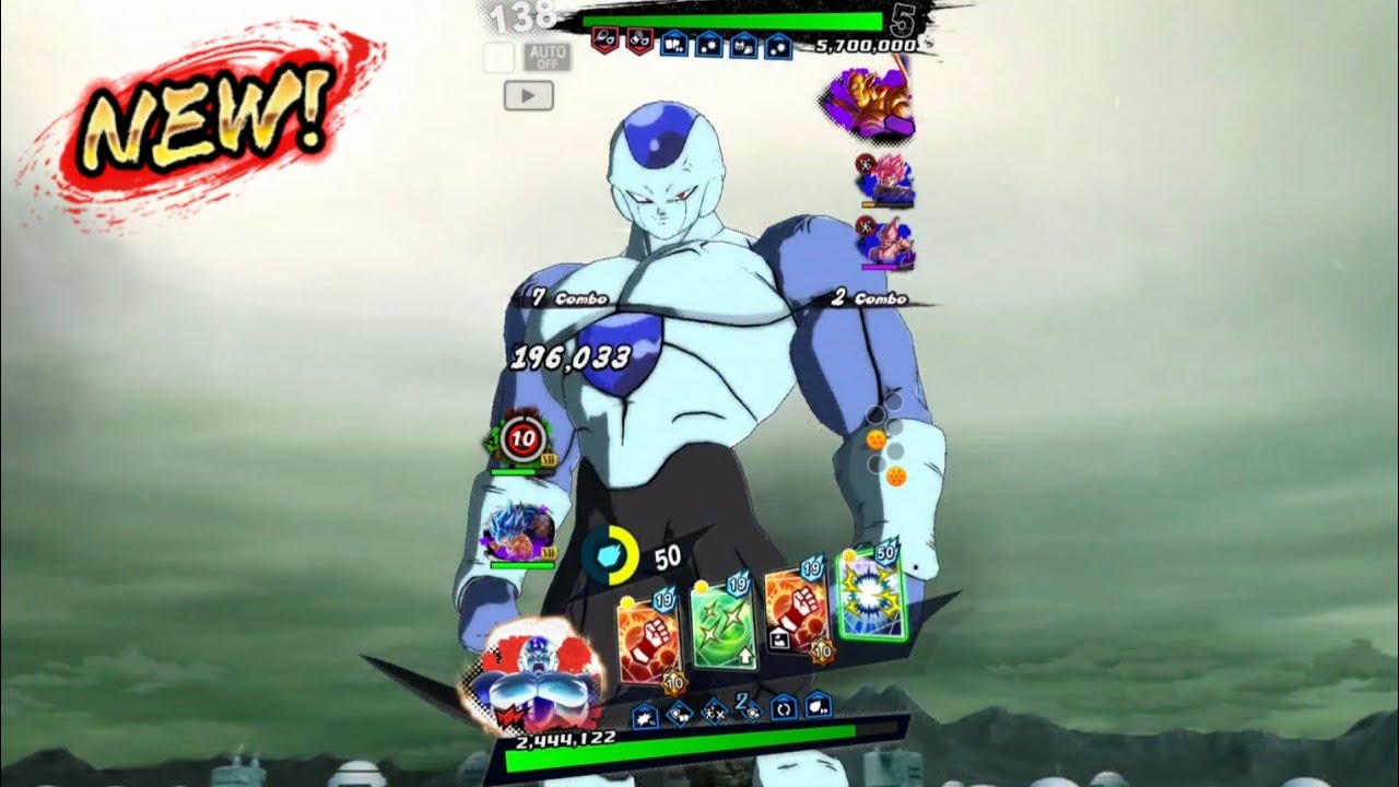 New Full Power Frost All the Unseen Animations!!-Dragon Ball Legends ...