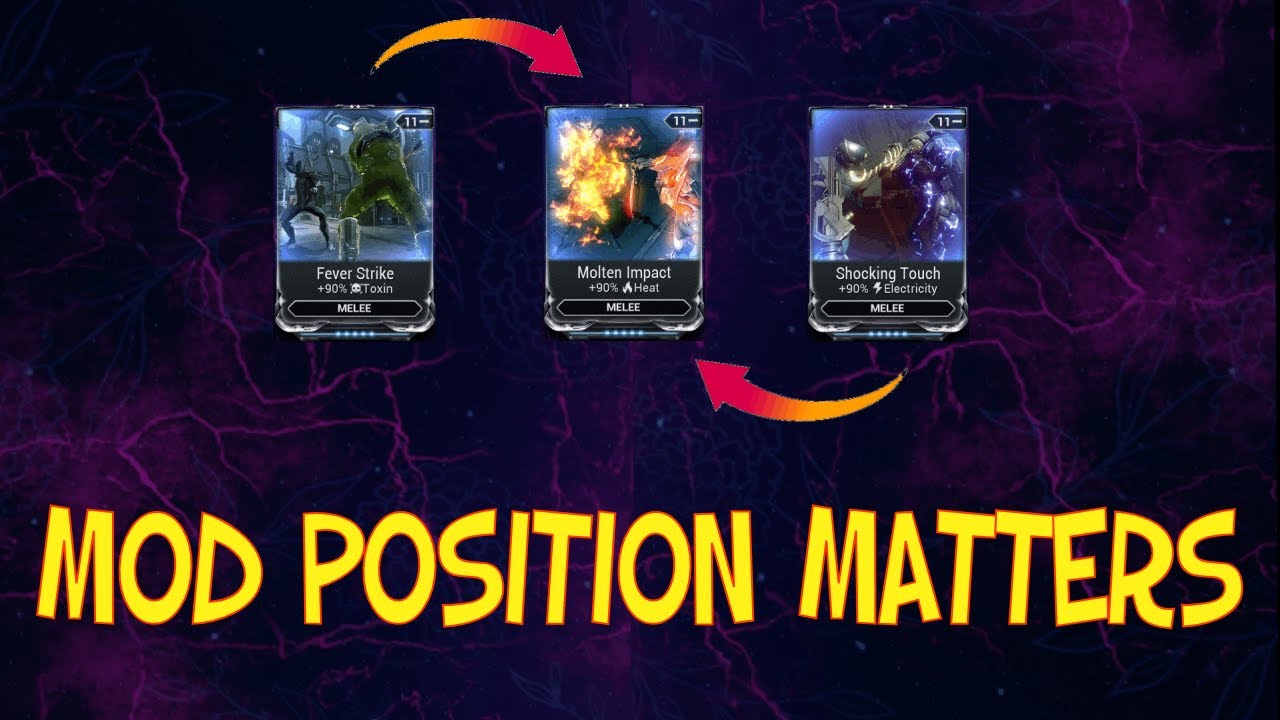 Mod Positioning Matters A Lot - When Building A Config - YouTube