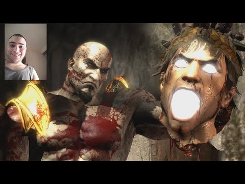 God of War III kratos rips off Helios head ps5 - YouTube