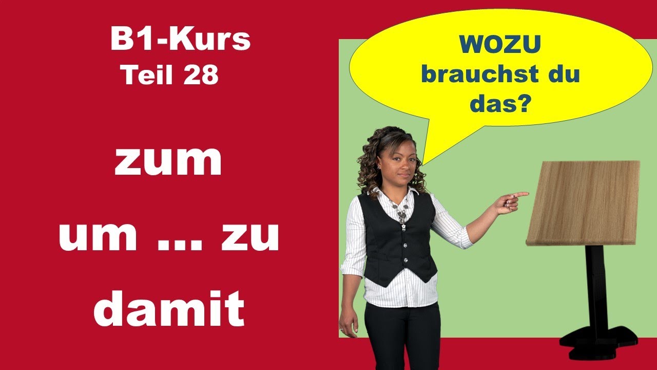 Wie ihr im Deutschen ein Ziel formuliert - Finalsätze und die ...
