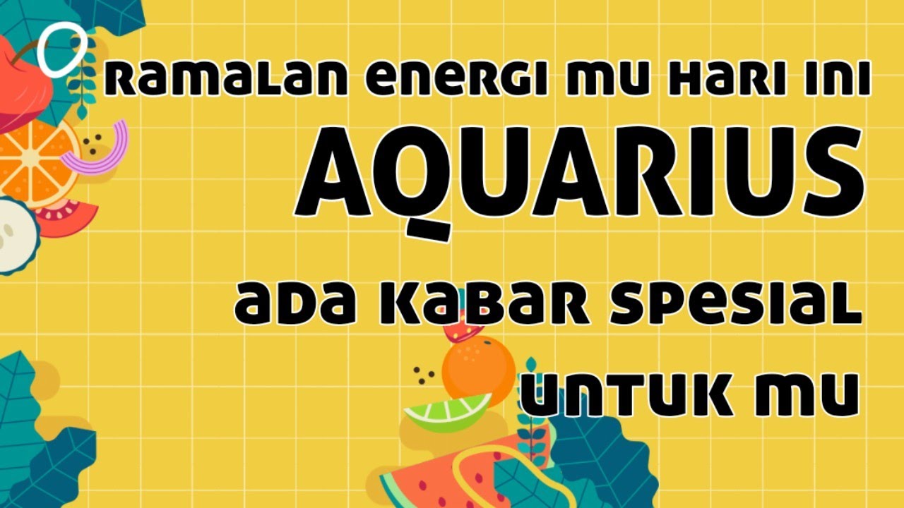 ♒ AQUARIUS ♒ ini kabar spesial untuk mu - YouTube