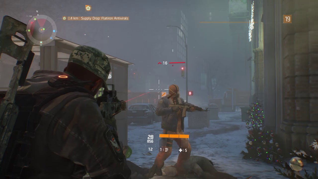 Tom Clancy's The Division™ Riker beating a dead man with rifle again ...