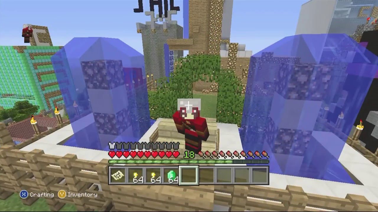 MINECRAFT XBOX COW ARCADE: MY CREATIVE CITY TOUR [#2] - YouTube