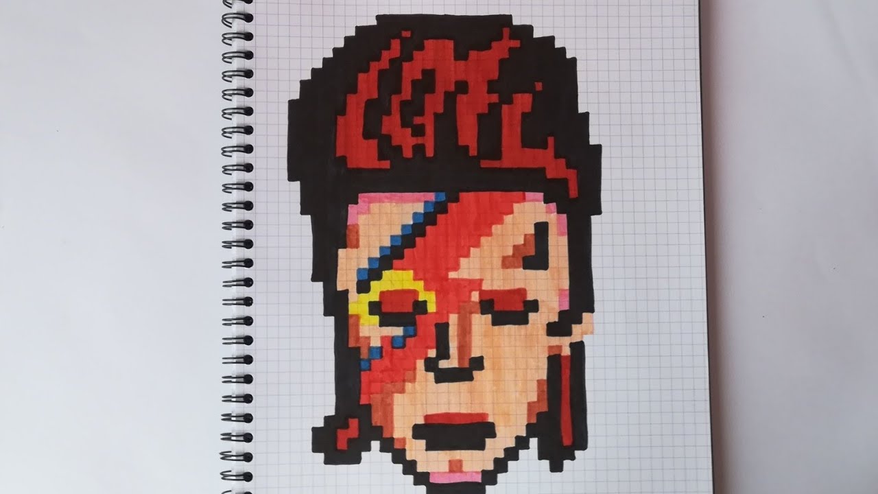 Pixel Art David Bowie - YouTube