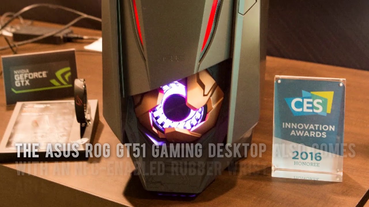 Asus ROG GT51 Gaming Desktop Review - YouTube