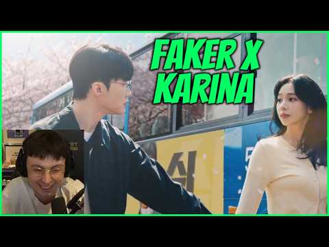 Caedrel Reacts To Faker x Karina