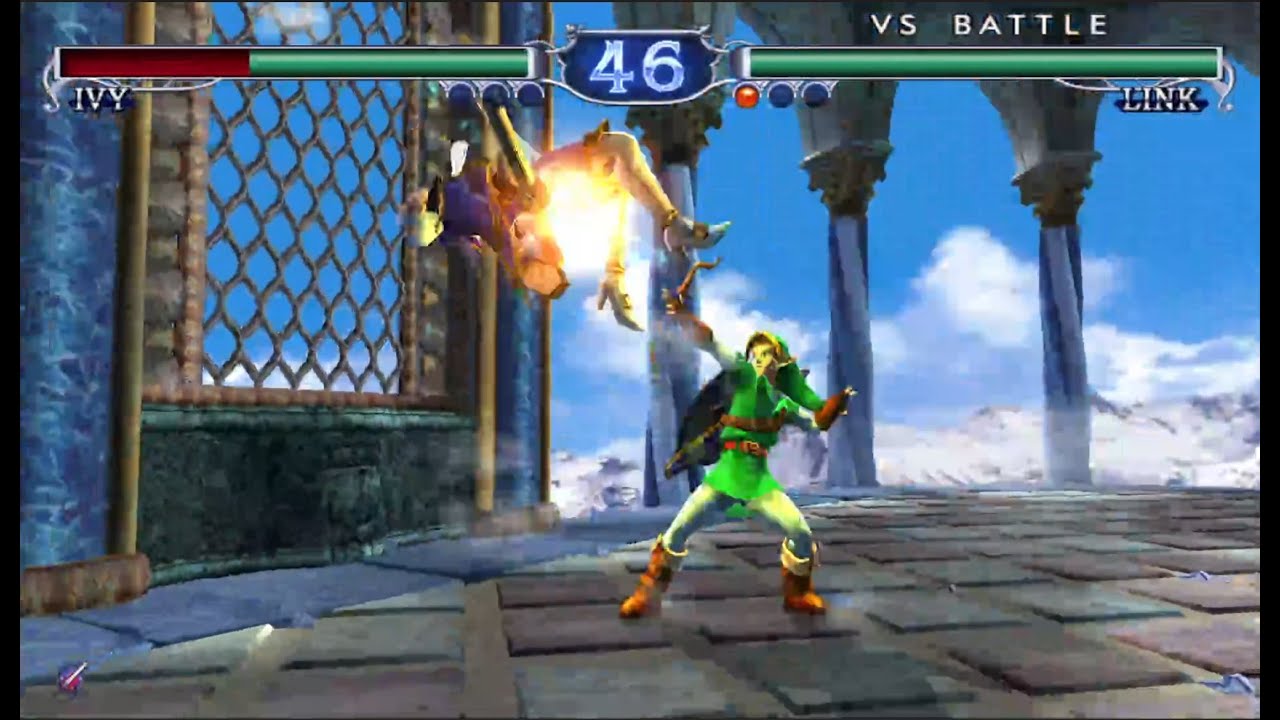Soul Calibur 2 NETPLAY HeroOfTime (LINK) VS Tonio IVY TALIM X TAKI SEUG ...