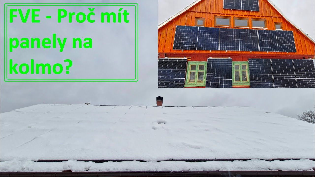 FVE - Proč mít panely i na kolmo? realná data #rh3d - YouTube