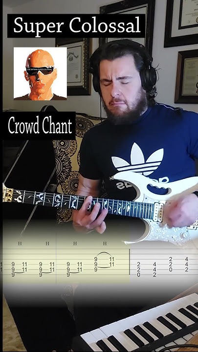 Joe Satriani Crowd Chant With Tab Part 2 - YouTube