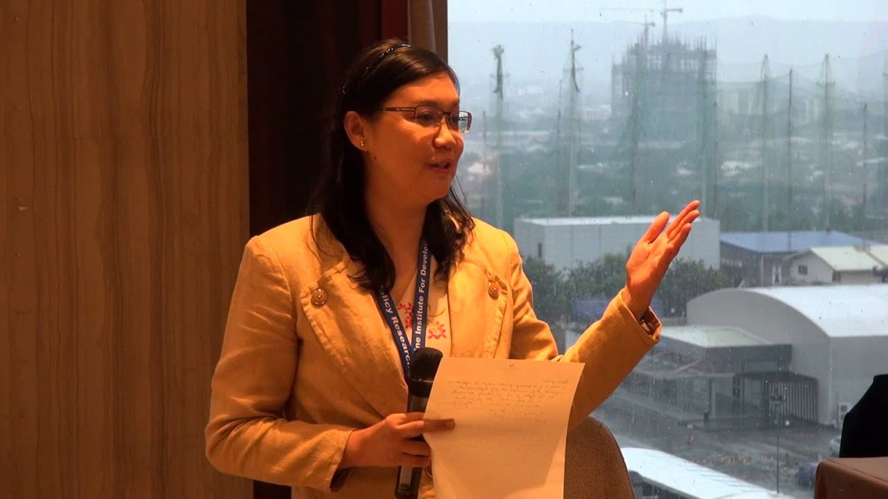 Open Forum: Question of Dr. Sheila V. Siar, PIDS - YouTube