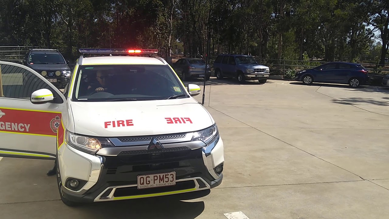 Qld fire car lighting demo - YouTube