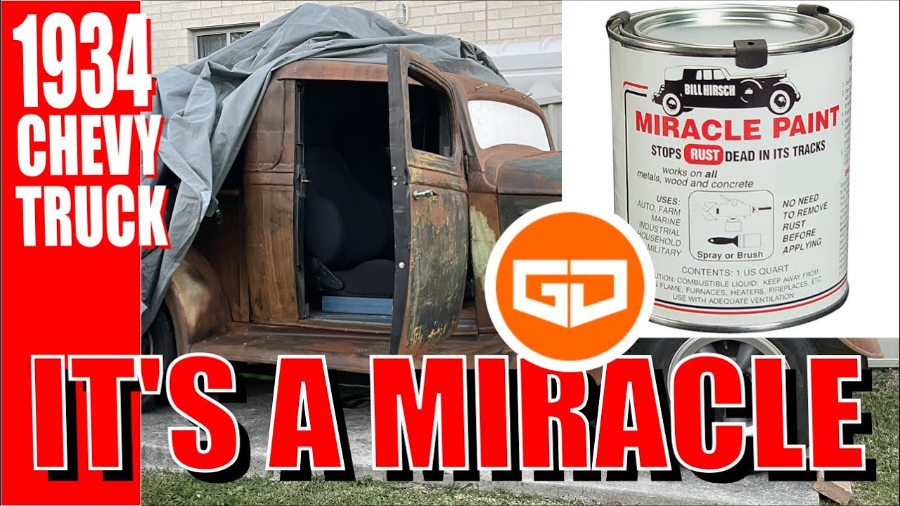 1934 Chevy Pickup Truck Miracle Paint Ep 82 - YouTube