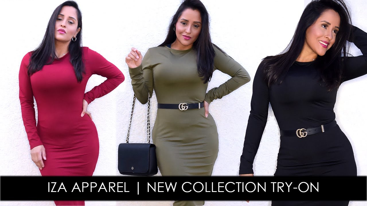 Try-on Dresses for Iza Apparel New Collection - YouTube