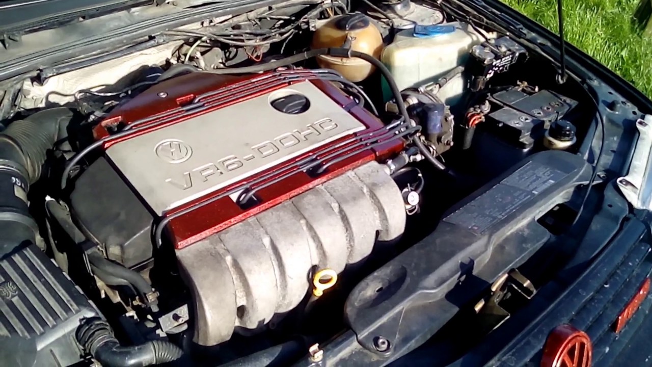 Passat B4 2.8 VR6 DOHC - YouTube