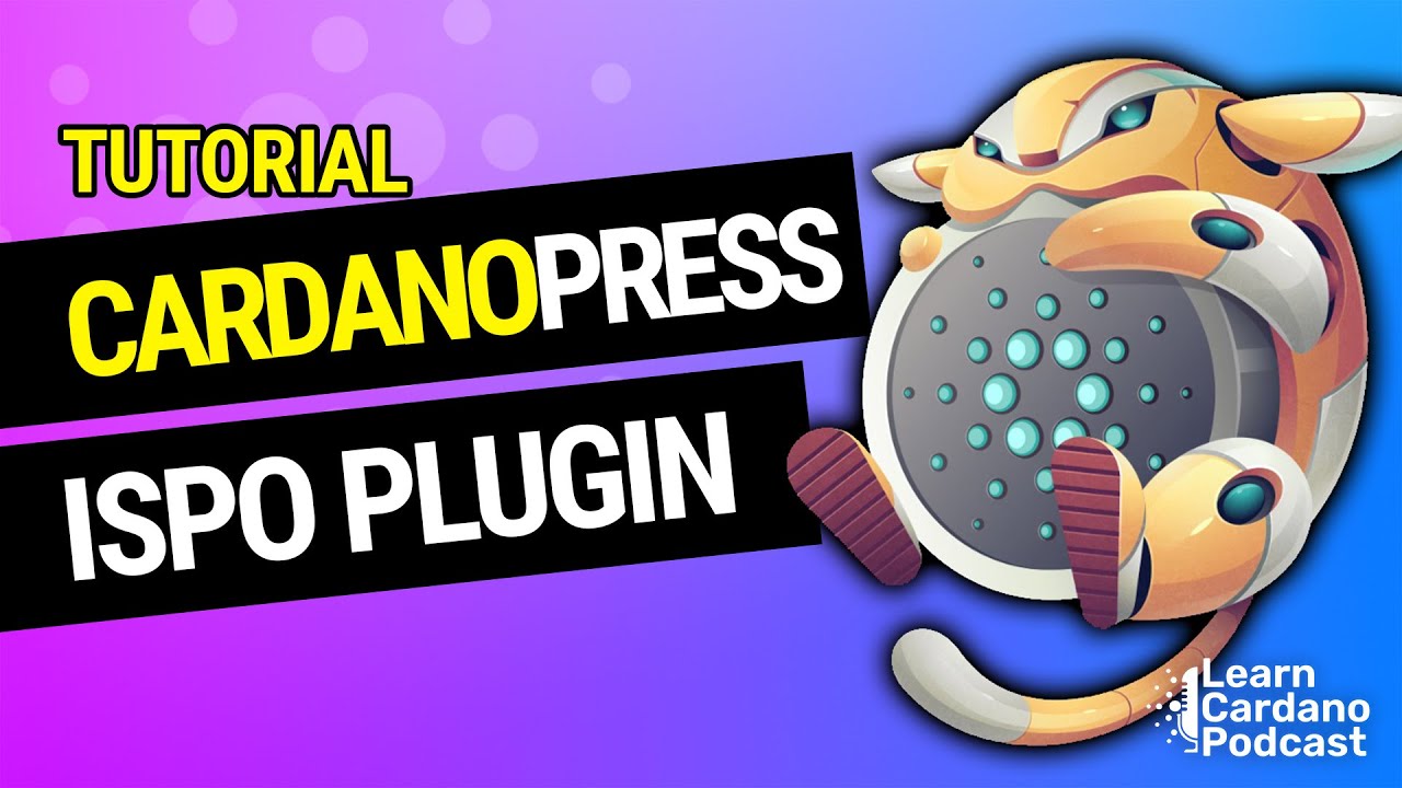 Build Your Own ISPO Dashboard & Calculator with CardanoPress ISPO ...