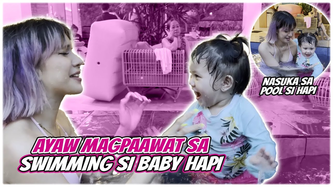 NAWILI MAG SWIMMING SI BABY HAPI | TEAM HAPI - YouTube
