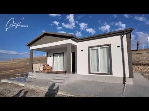 SÜPER MODEL 85 M² 2+1 ÇELİK EV TURU | 2026 ÇELİK - Prefabrik Ev Fiyatları