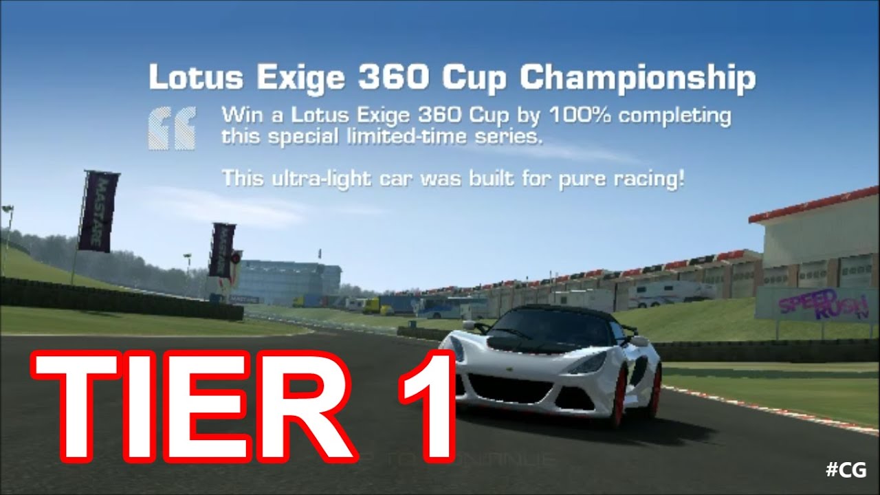 Real Racing 3 - Lotus Exige 360 (Tier 1) - YouTube