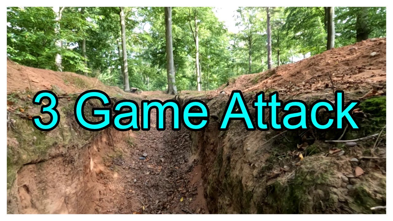 Airsoft - 3 Game Attack - MTW DMR Gameplay Mashup - YouTube