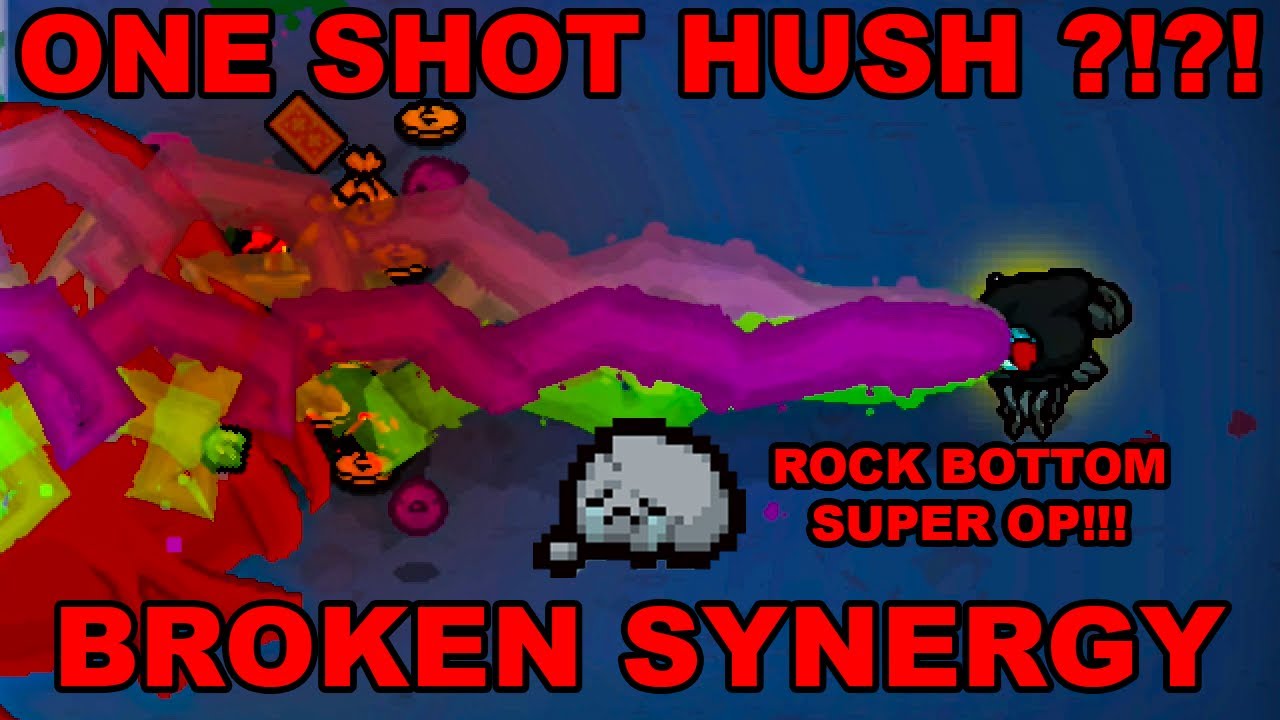 ROCK BOTTOM ESTE SUPER OP !!!! ONE SHOT HUSH !?!?!? SUPER OP SYNERGY ...