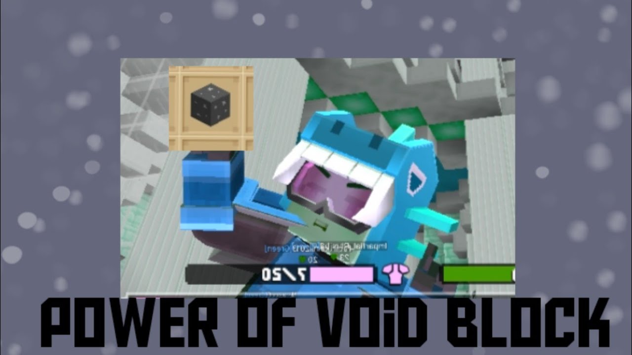 😮 Power of void block!😮|Blockman Go Blocky Mods|Sky wars Lucky block ...