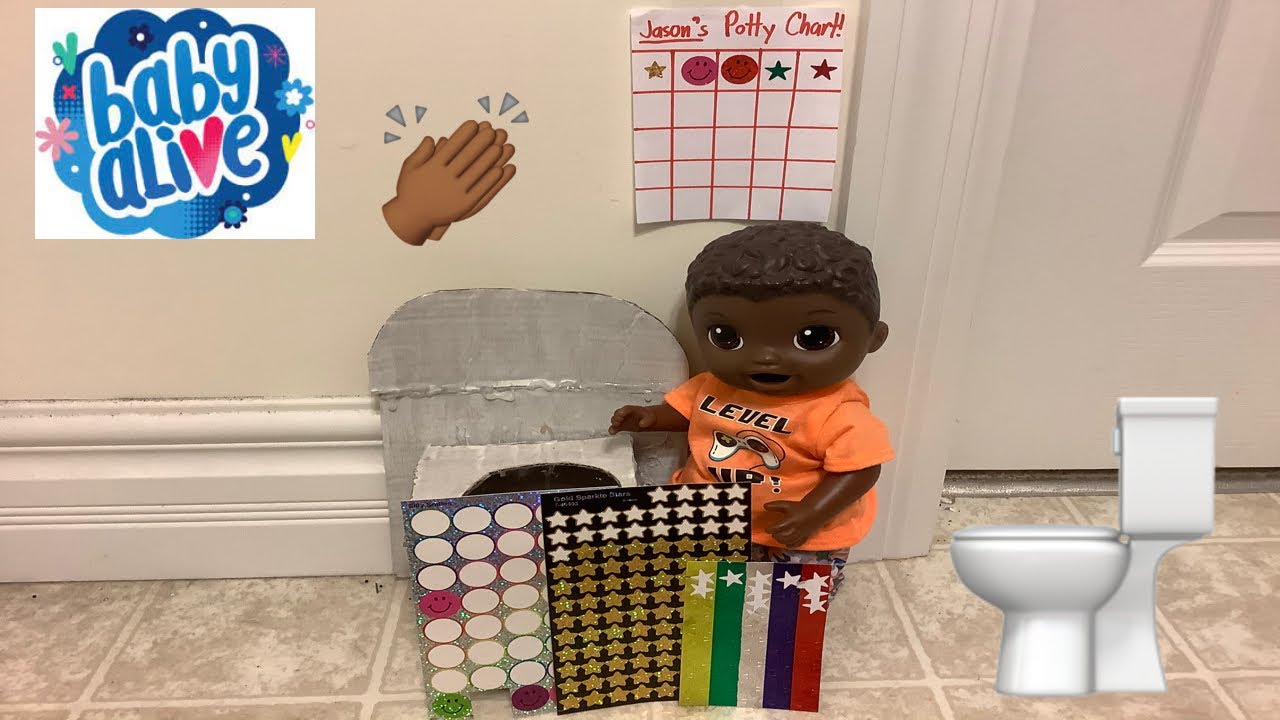 Baby Alive Snackin' Luke Jason’s POTTY TRAINING SERIES PART 2! - YouTube