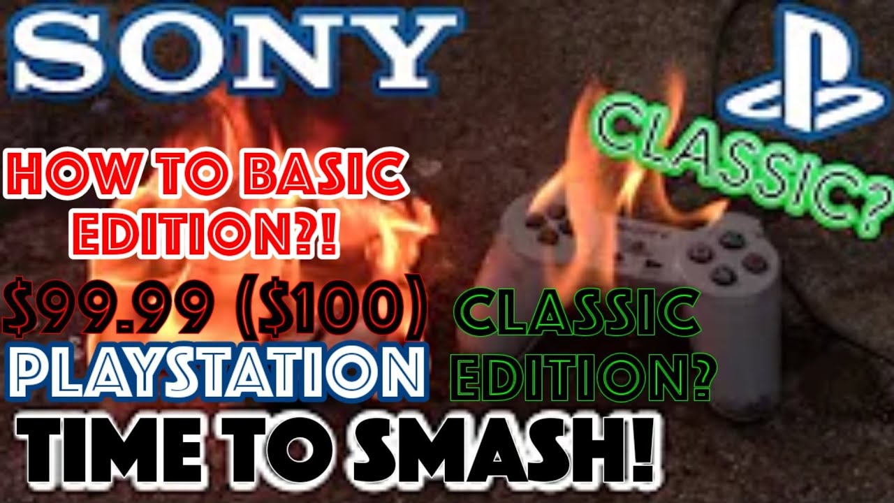 Time to Smash! - PlayStation Classic but it's howtobasic - YouTube