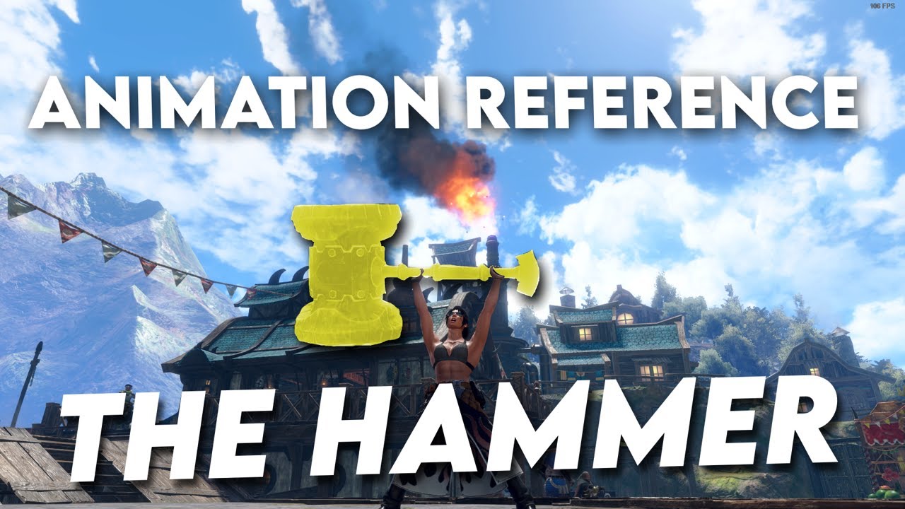 Animation Reference - The Hammer (MHR) - YouTube