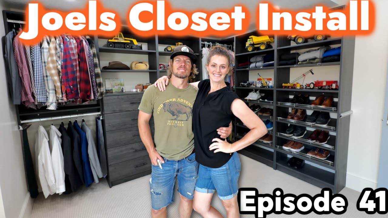 Why Does HE Get The Bigger CLOSET?! Episode 41 - Custom Home Build ...