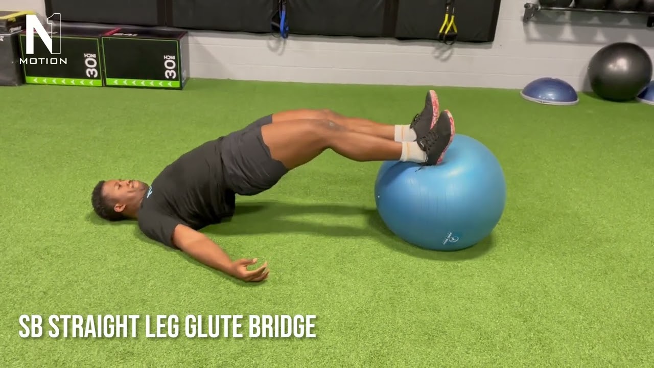 Stability Ball Glute Exercises