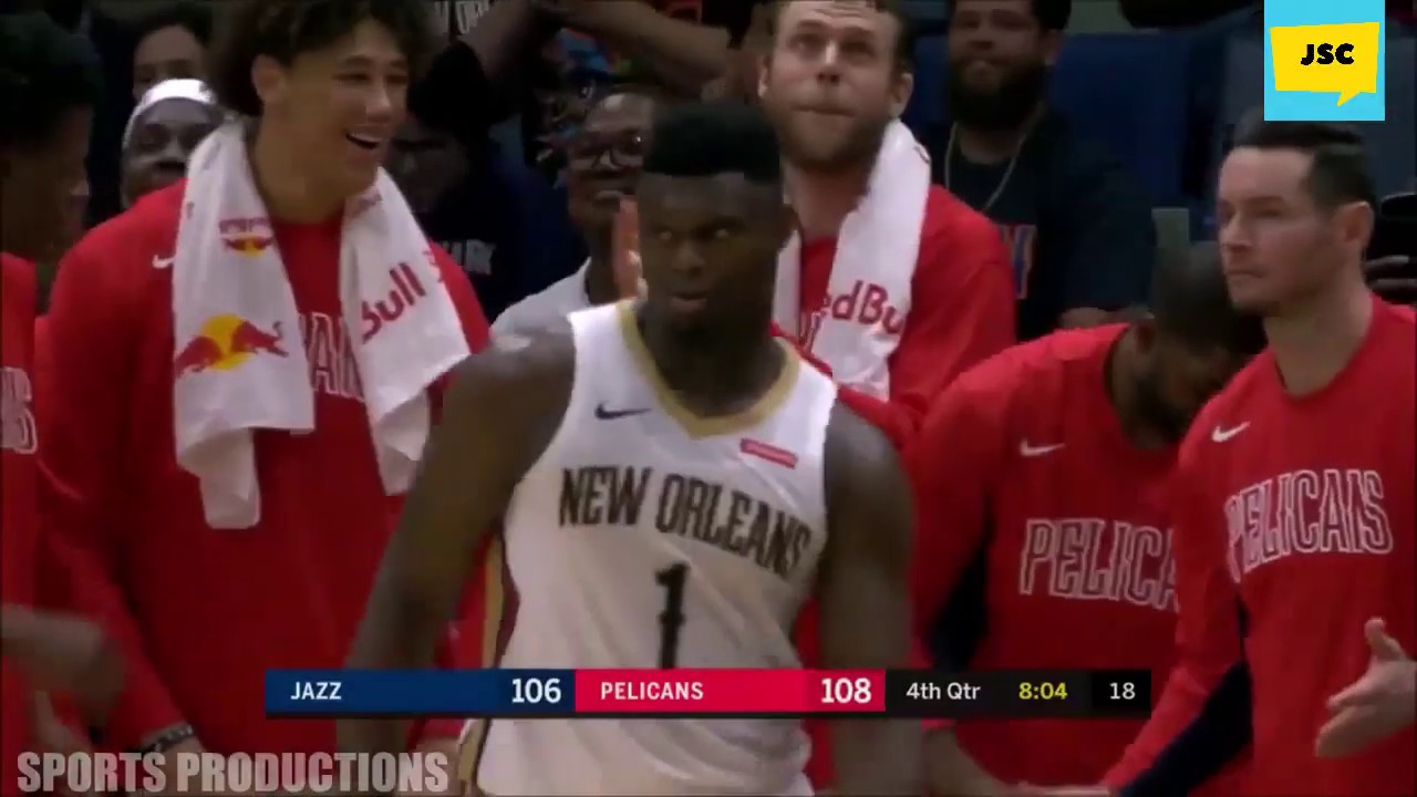 ZION WILLIAMSON PRESEASON GAME HIGHLIGHTS - YouTube