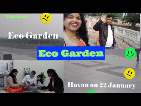 Eco Garden Lucknow|| Havan on 22nd January|| Ram ji - YouTube