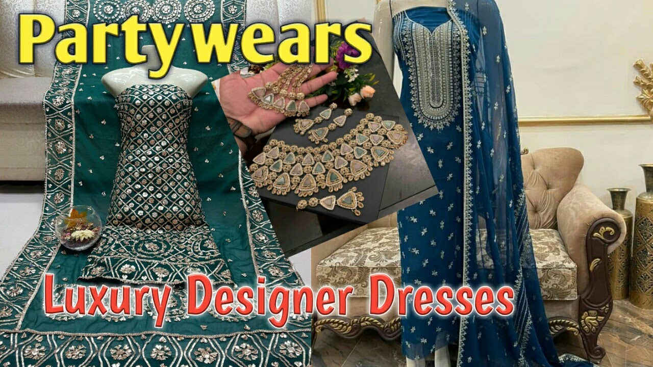 Luxury Designer Dresses | Latest Party Wear Dresses | New Dress Designs ...