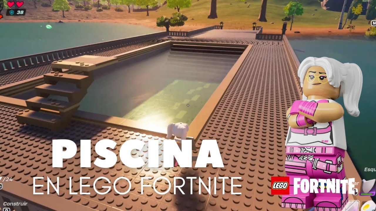 Piscina en Lego Fortnite - YouTube