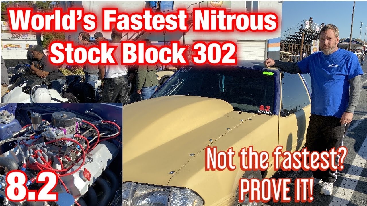 Worlds Fastest Nitrous 302 based STOCK BLOCK - YouTube