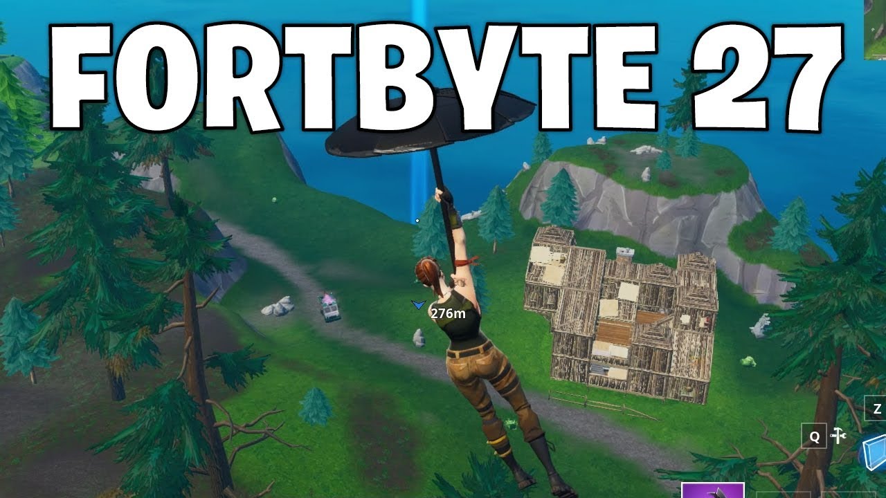 Fortbyte 27 location - Fortnite - YouTube
