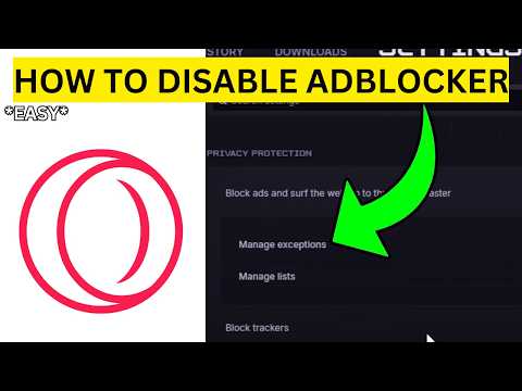How To Disable Ad Blocker on Opera GX(EASY)