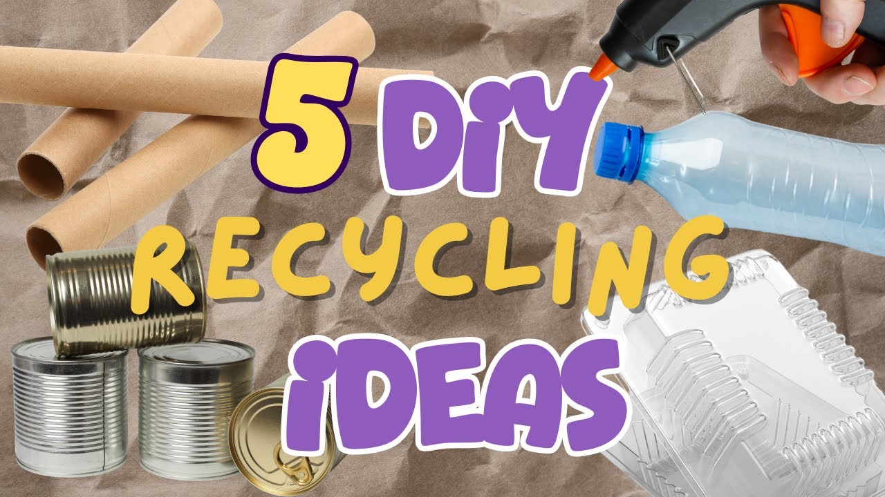 5 Recycling Ideas You Must Try| Best Out of Waste #3 - YouTube
