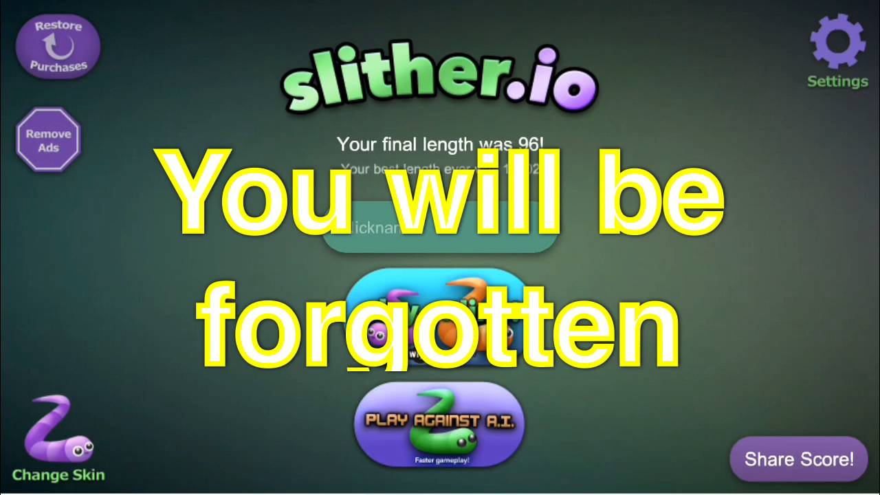Slither.io Pt.2 RAGE QUIT!!! - YouTube