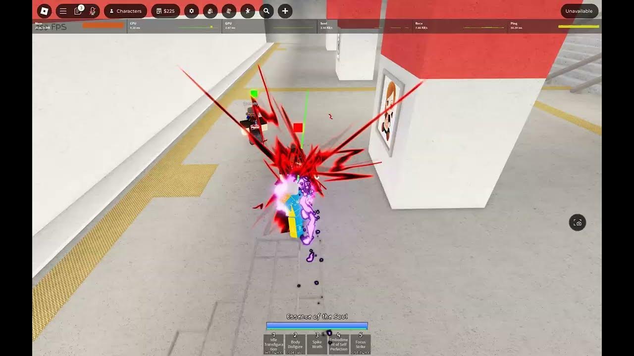 mahito idle transfiguration black flash thing (read desc) - YouTube