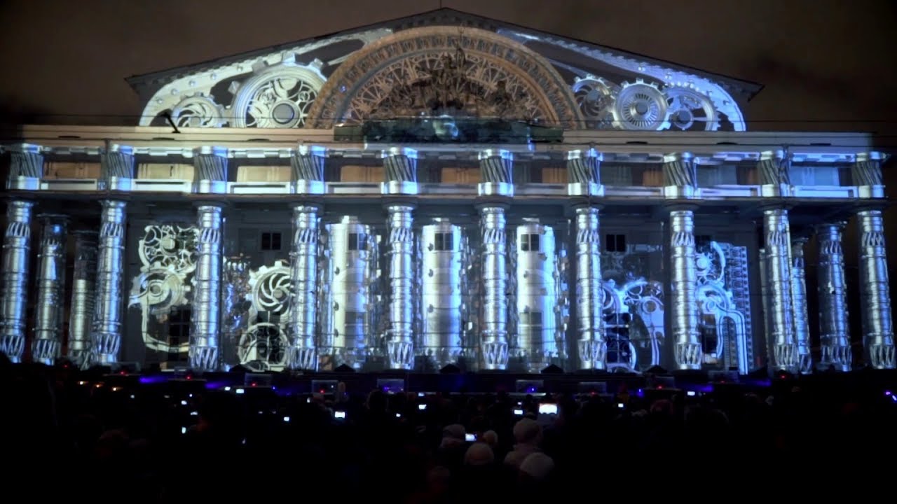 3D mapping "Christmas Star" at The Fire Festival 2018 - YouTube