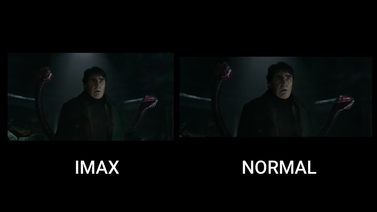 Spiderman No Way Home Official Trailer | Imax vs Normal Ratio ...