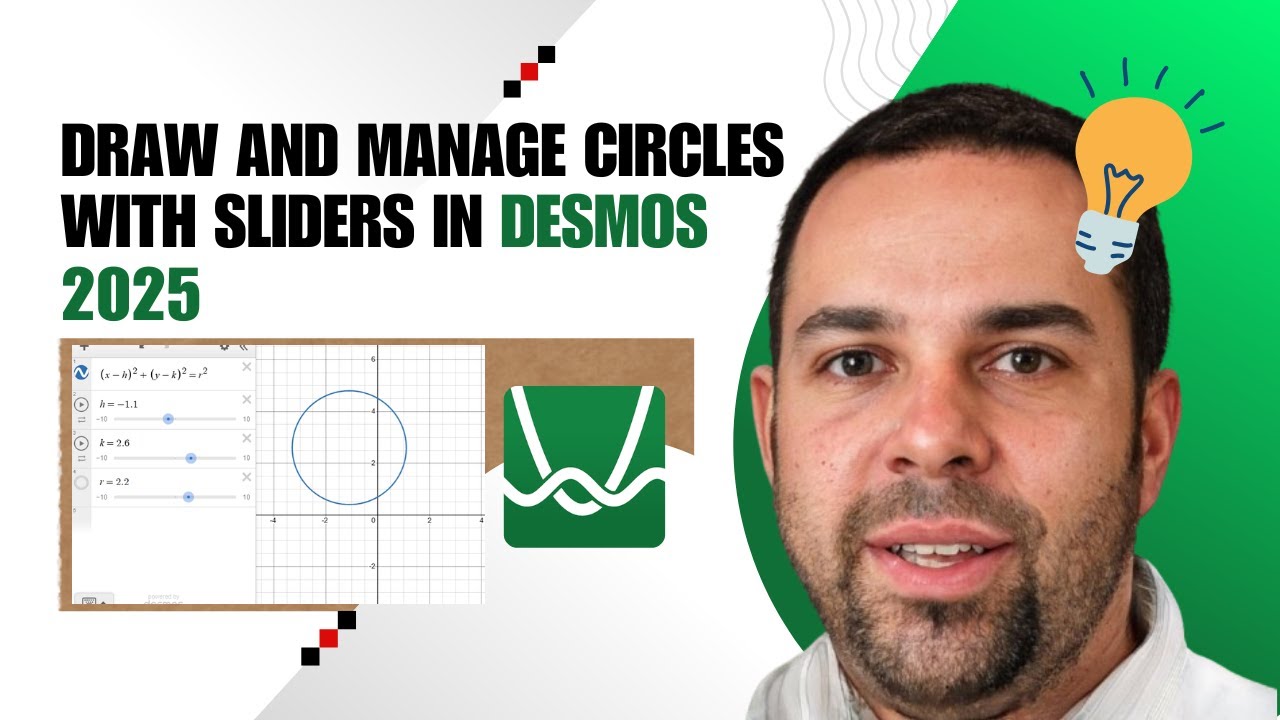 Customize Circles Like a Pro in Desmos with Sliders! (Step-by-Step ...