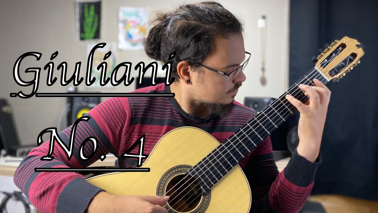 Mauro Giuliani "Etude no. 4 op. 100" performed by Tony Zazula - YouTube