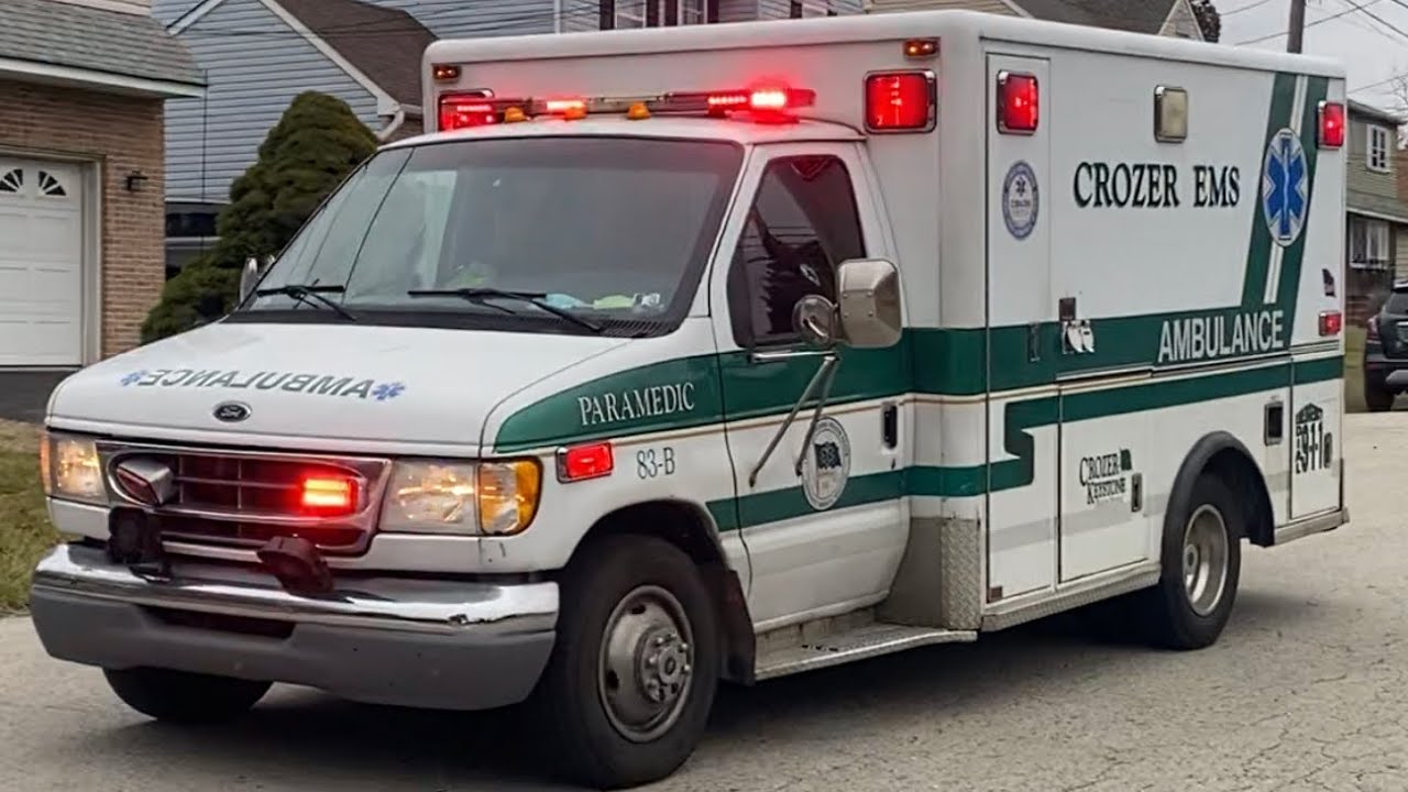 Crozer Health EMS MICU 103B Responding 1-21-23 - YouTube