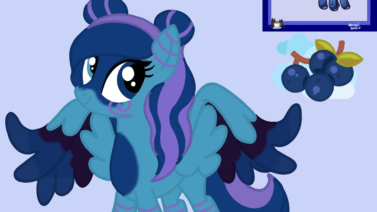 Drawing my oc's in Alphabetical order: Part 13, Blueberry Sky - YouTube