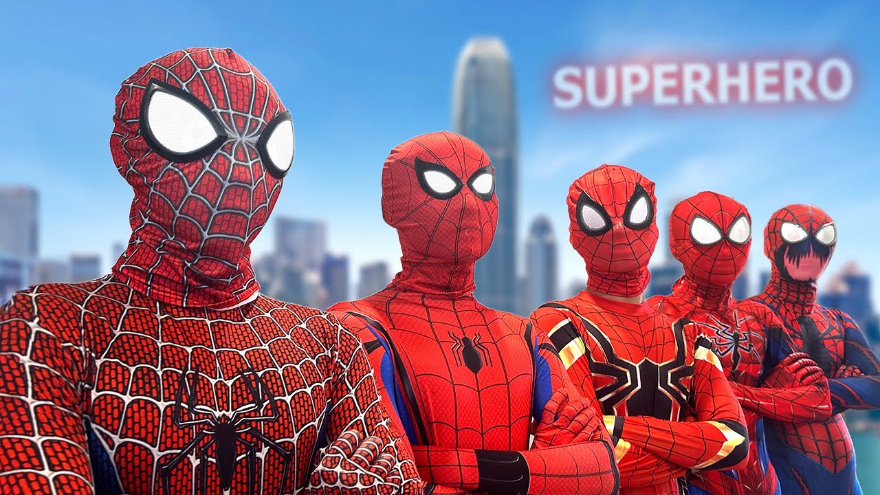 PRO 5 RED SPIDER-MAN Bros || No No No , Today is RED COLOR DAY ...