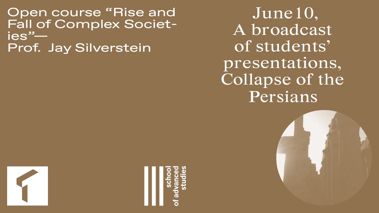 Open course "The Rise and Fall of Complex Societies", Collapse of the ...