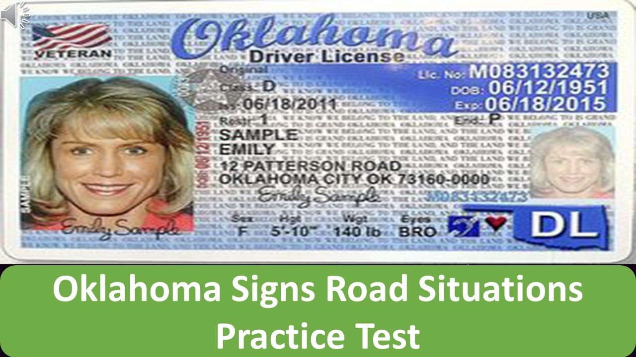 Oklahoma Signs Road Situations Practice Test - YouTube